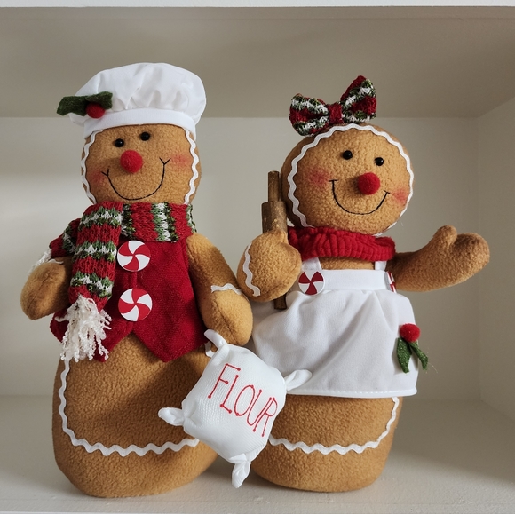 Holiday | Gingerbread Boy Girl Plush Bakers Set | Poshmark